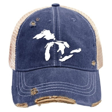 Great Lakes Hat – Blue Ruby